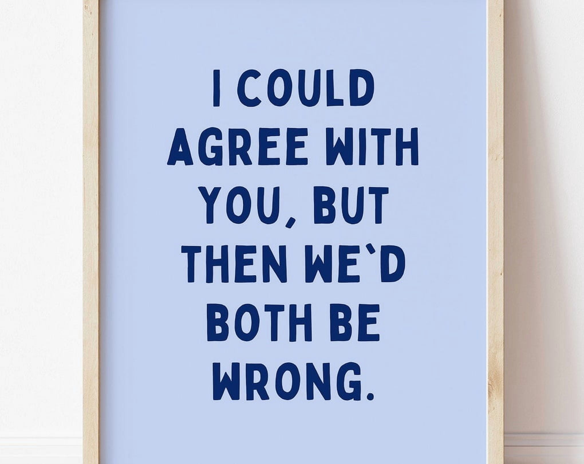 Kna Prints - 1 Pc Poster Fny Wall Art Prints Minimalist Eclectic Wall ...