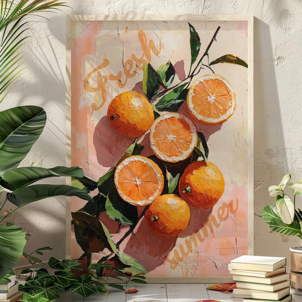 Kna Prints - 1 Pc Poster Fresh Summer Poster – Citrus Fruit Wall Art ...