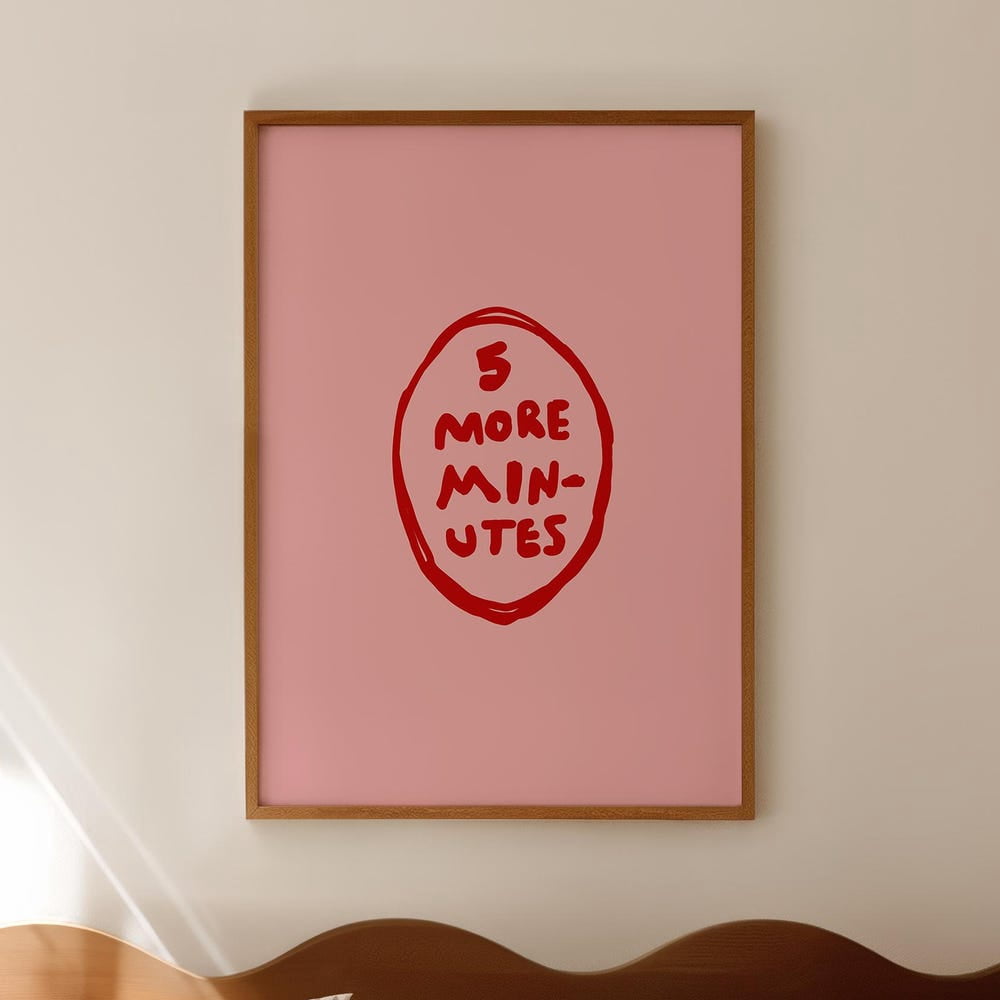 Kna Prints - 1 Pc Poster Funny Sleeping Print Above Bed Artwork Sleep ...
