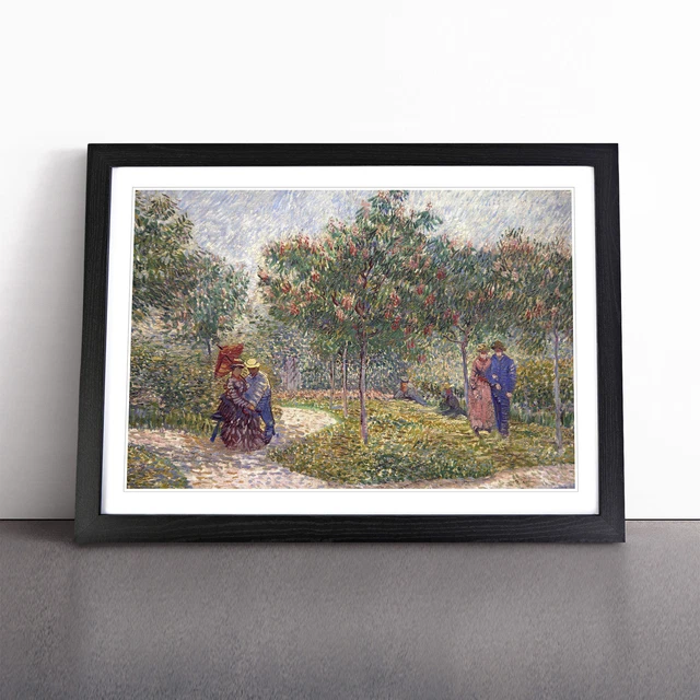 Kna Prints - 1 Pc Poster Garden With Courting Couples By Vincent Wall ...