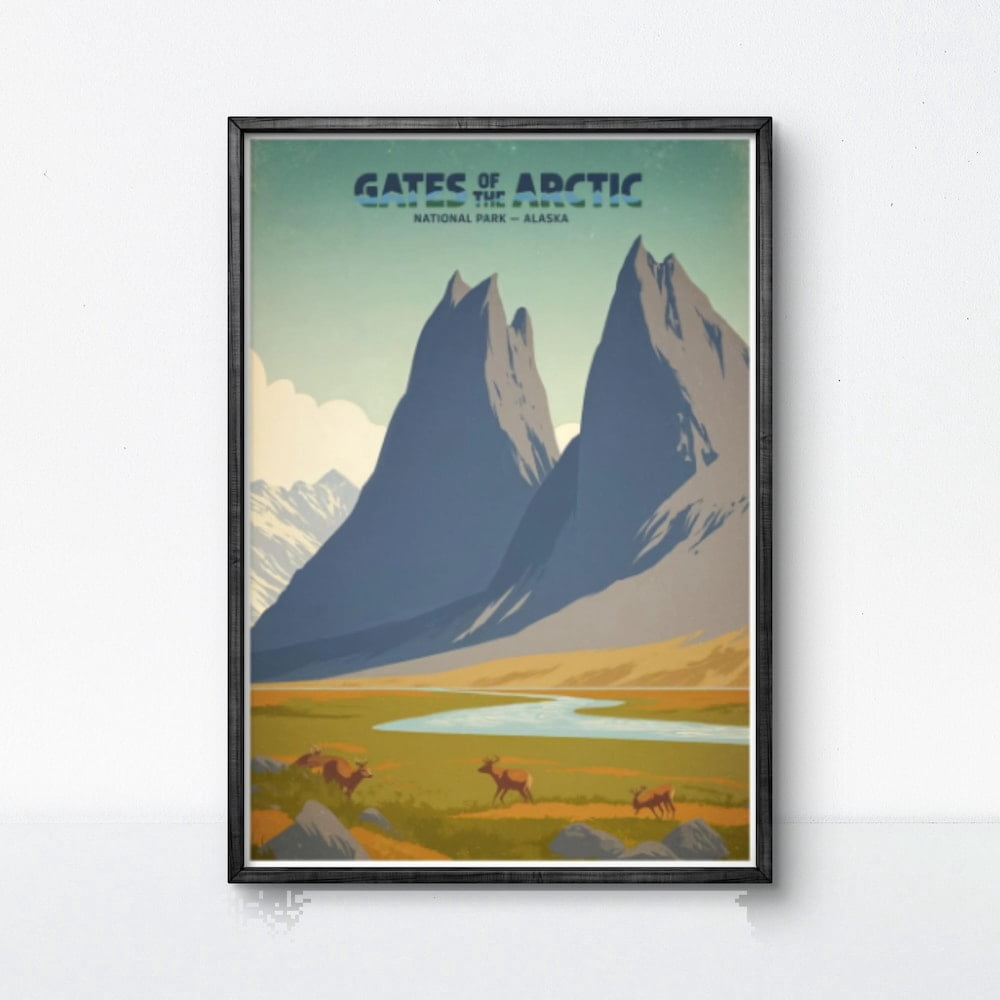 Kna Prints - 1 Pc Poster Gates Of The Arctic National Park Poster ...