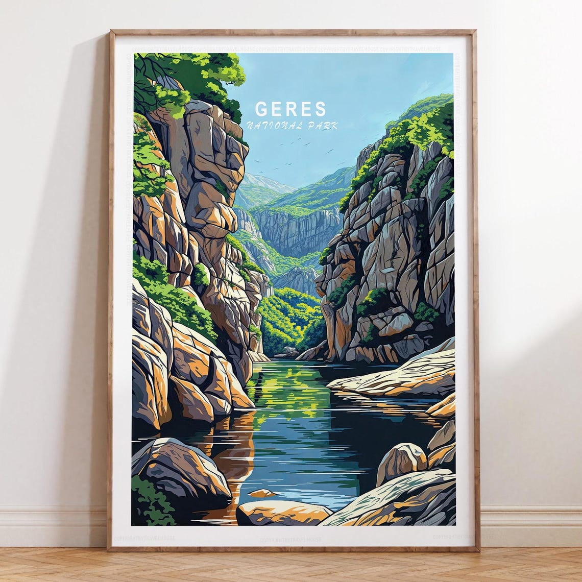 Kna Prints - 1 Pc Poster Geres National Park Travel , Geres Travel ...