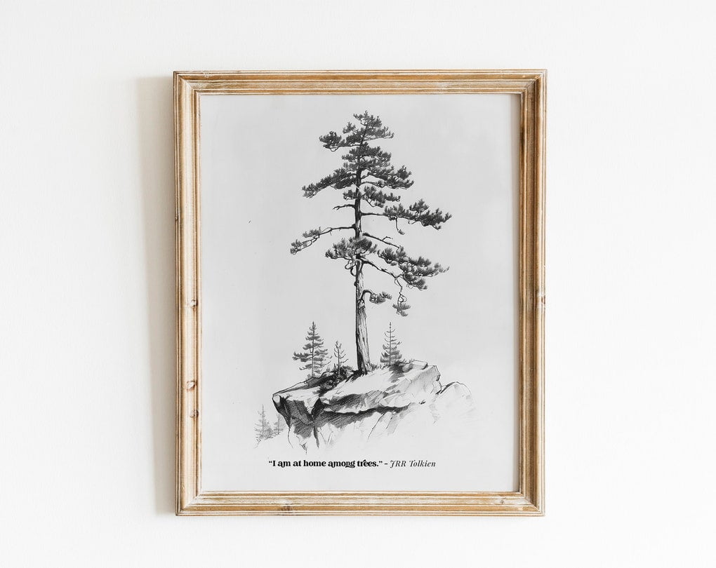 Kna Prints - 1 Pc Poster Gift For Nature Lover J.R.R. Tolkien Quote I ...