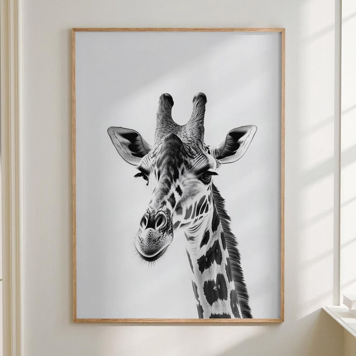 Kna Prints - 1 Pc Poster Giraffe Fashion Magazine Inspired Animal ...