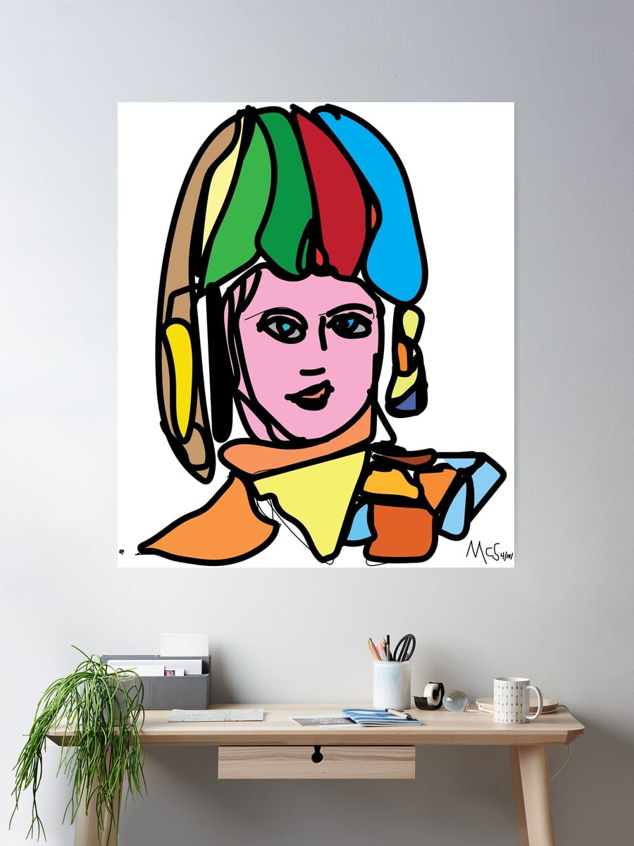 Kna Prints - 1 Pc Poster Girl Avatar With Emotion: Teresatown At ...