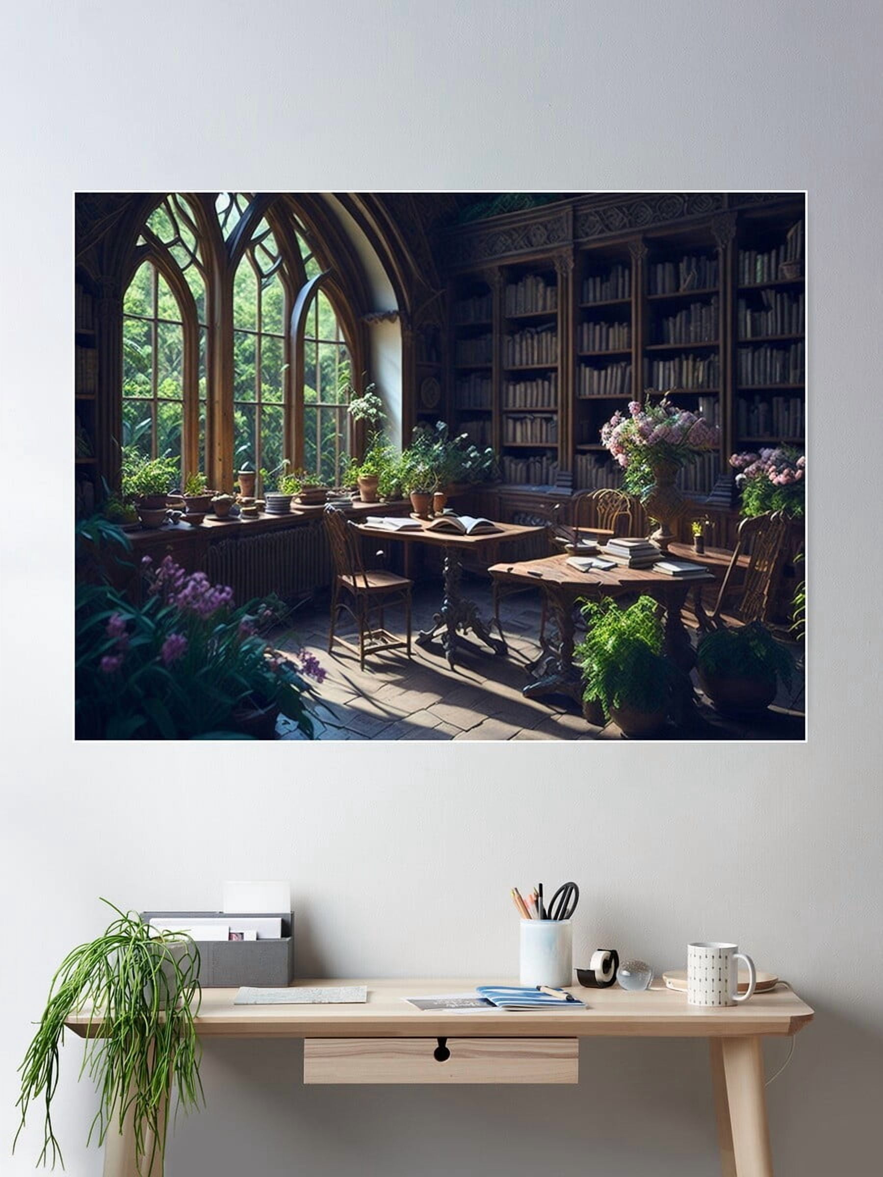 Kna Prints - 1 Pc Poster Glimpses Of Eternity: Garden Of Secrets: A ...