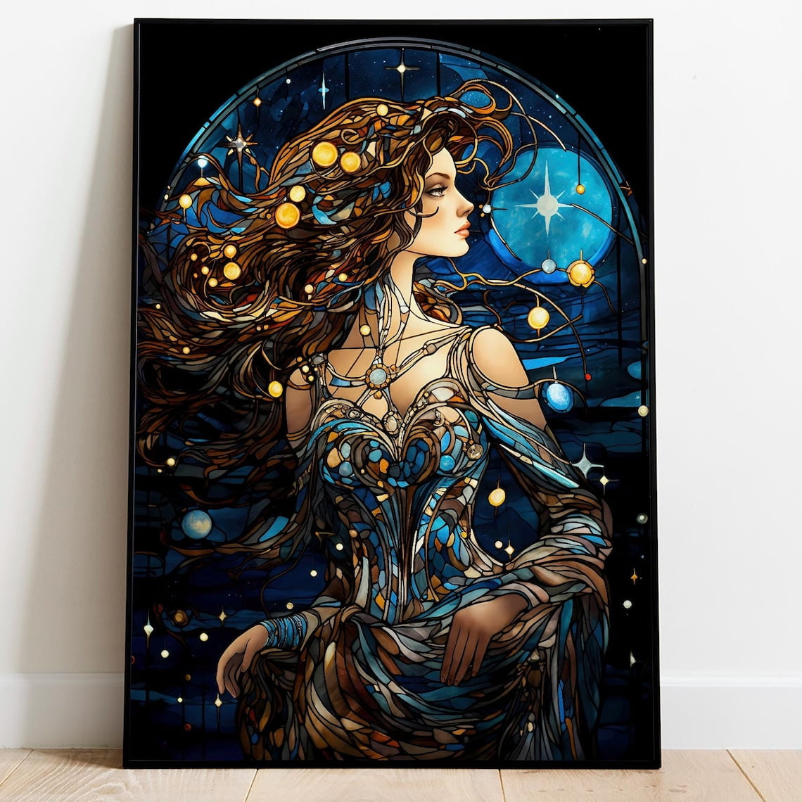 Kna Prints - 1 Pc Poster Goddess Selene, Greek Goddess Of The Moon ...