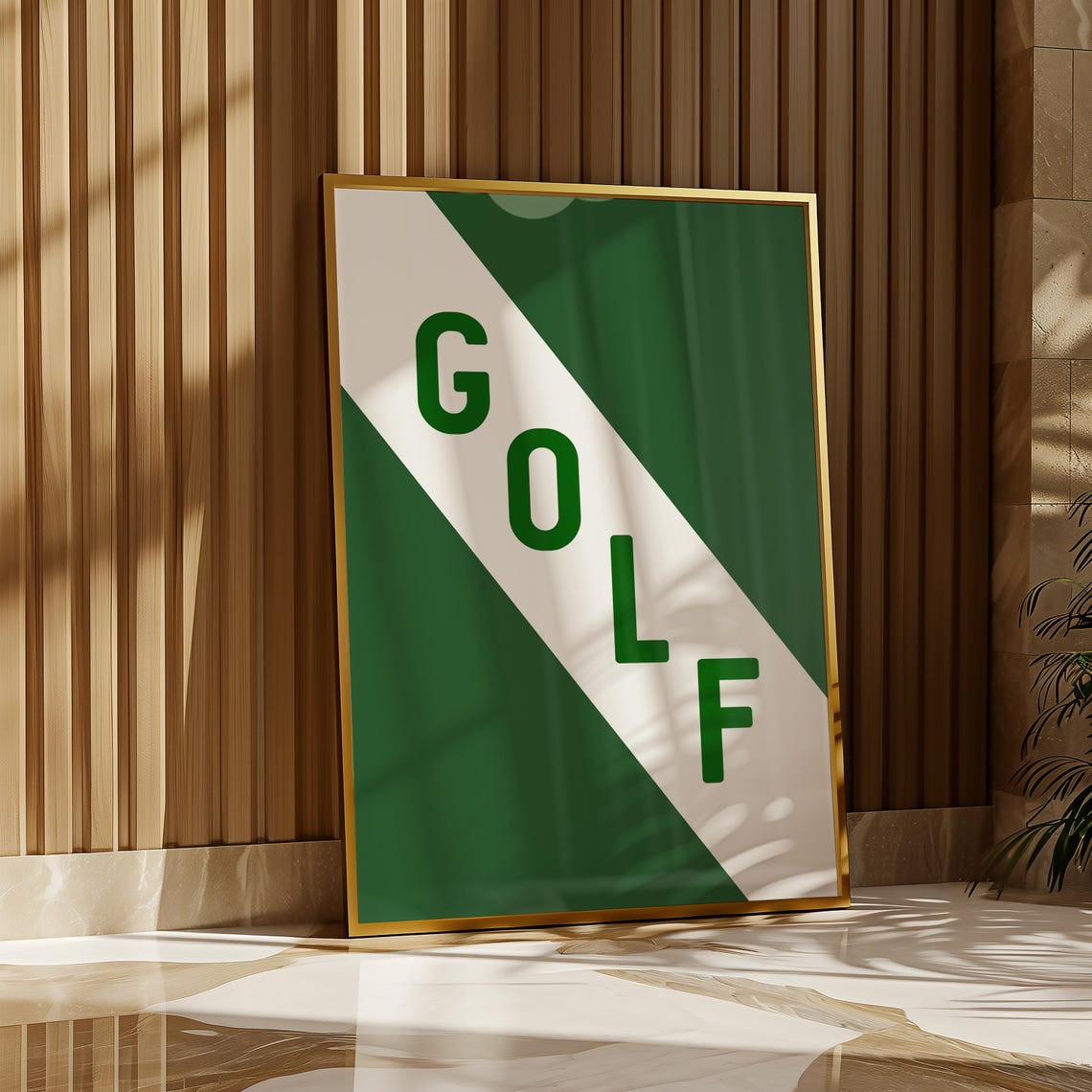 Kna Prints - 1 Pc Poster Golf Wall Art Print Golf Decor Man Cave Wall ...