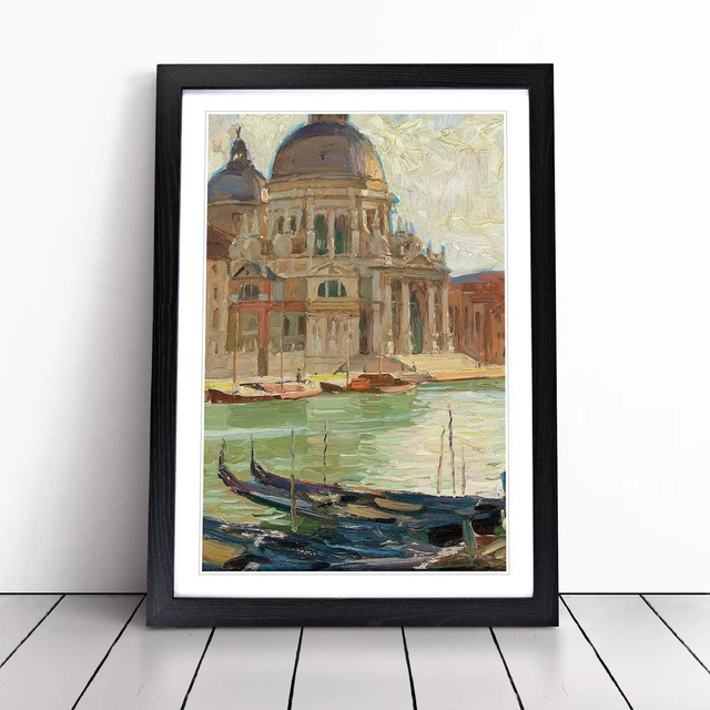 Kna Prints - 1 Pc Poster Gondolas In Venince By Carl Moll Wall Poster ...