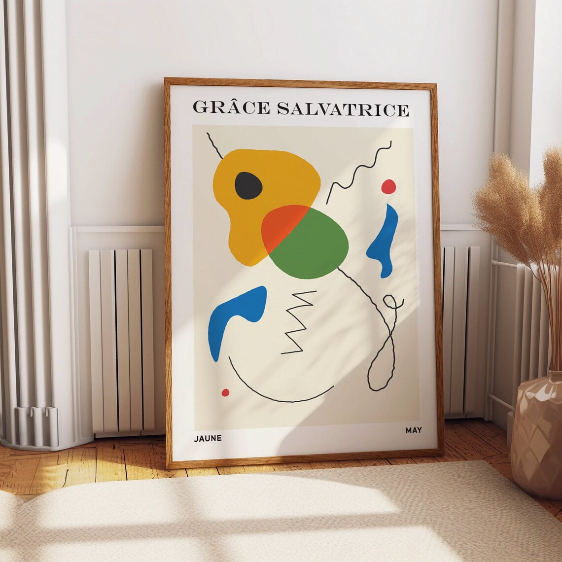 Kna Prints - 1 Pc Poster Grace Salvatrice Symphony: Miro Artwork ...