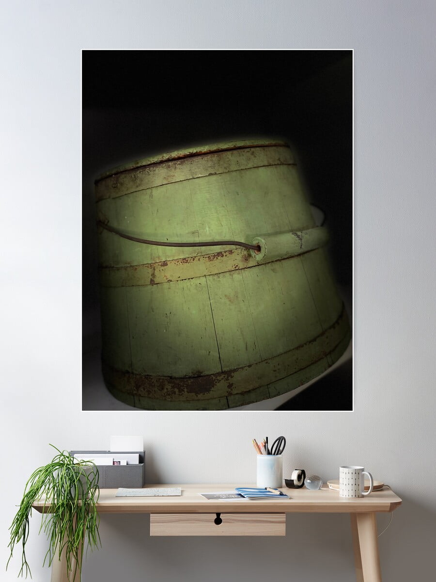 Kna Prints - 1 Pc Poster Green Shaker Bucket, UNFRAMED-16x24 - Walmart.com
