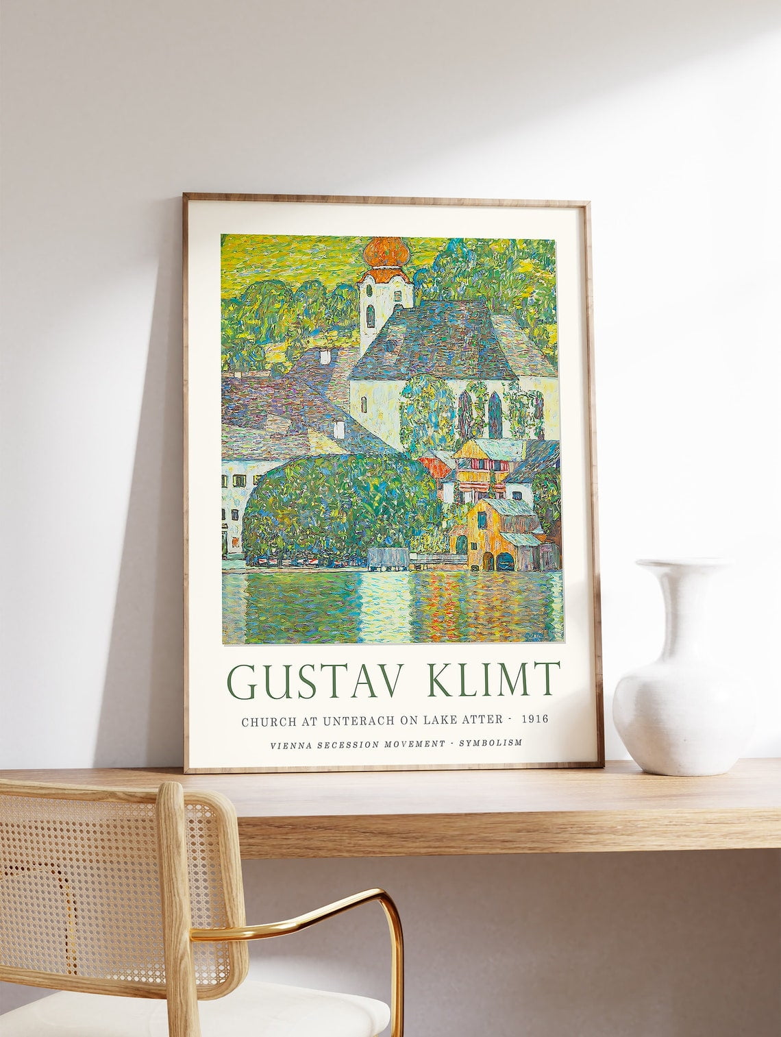 Kna Prints - 1 Pc Poster Gustav Klimt Art Print, Church At Terach ...