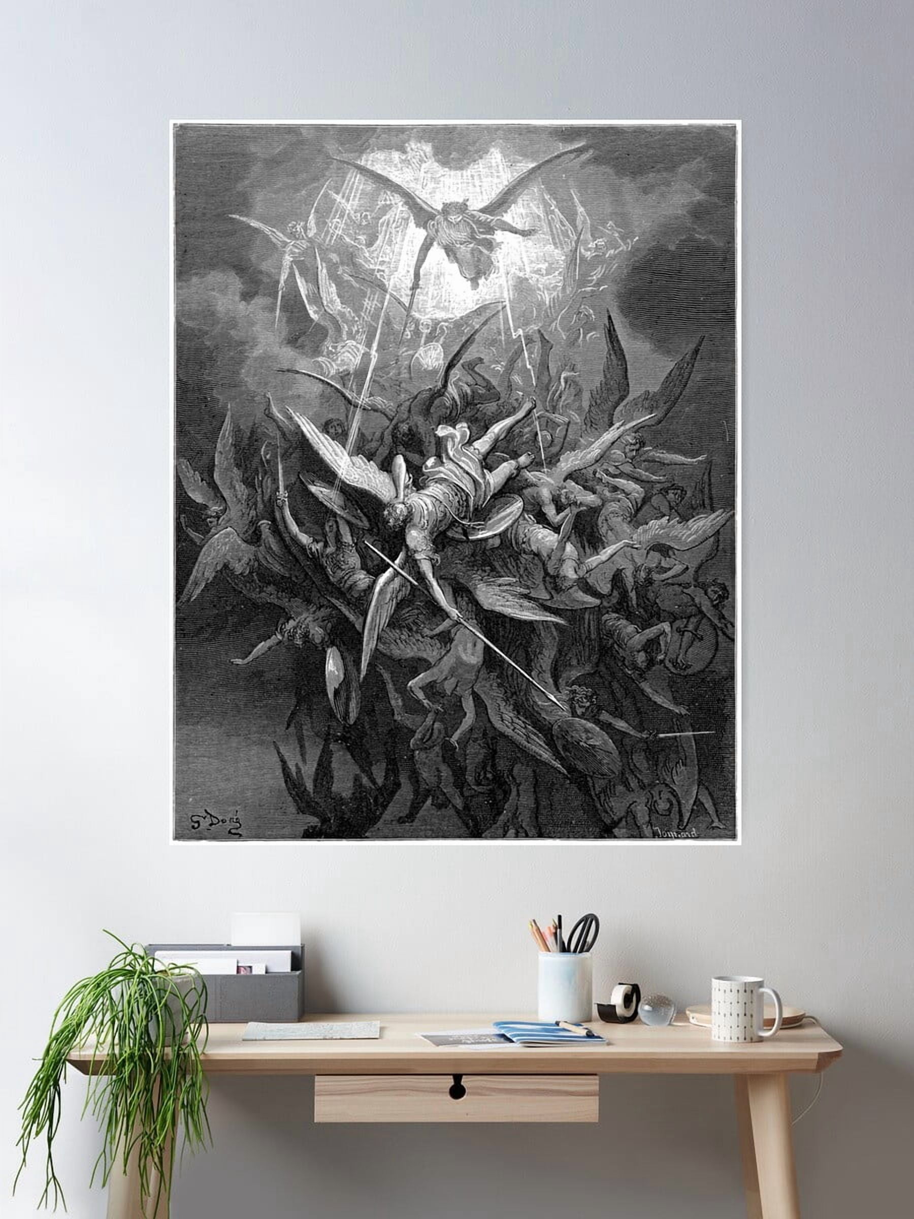 Kna Prints - 1 Pc Poster Gustave Dore Print. Almighty Power From John ...
