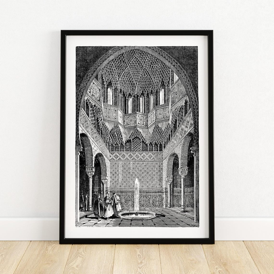 Kna Prints - 1 Pc Poster Hall Of The Abencerrages, Alhambra ...