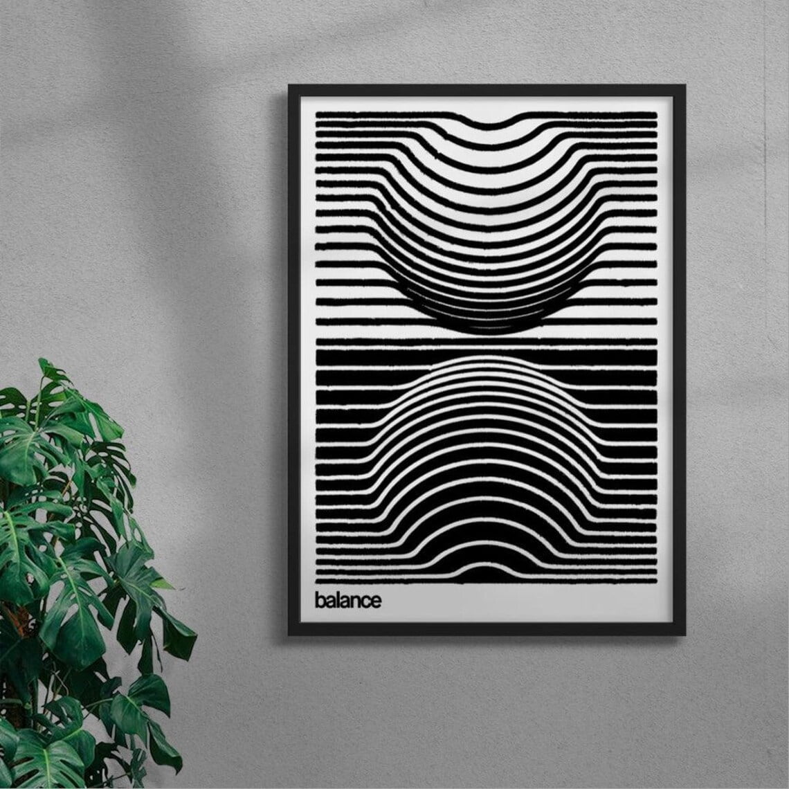 Kna Prints - 1 Pc Poster Harmonic Balance Aesthetic Wall Art Print ...