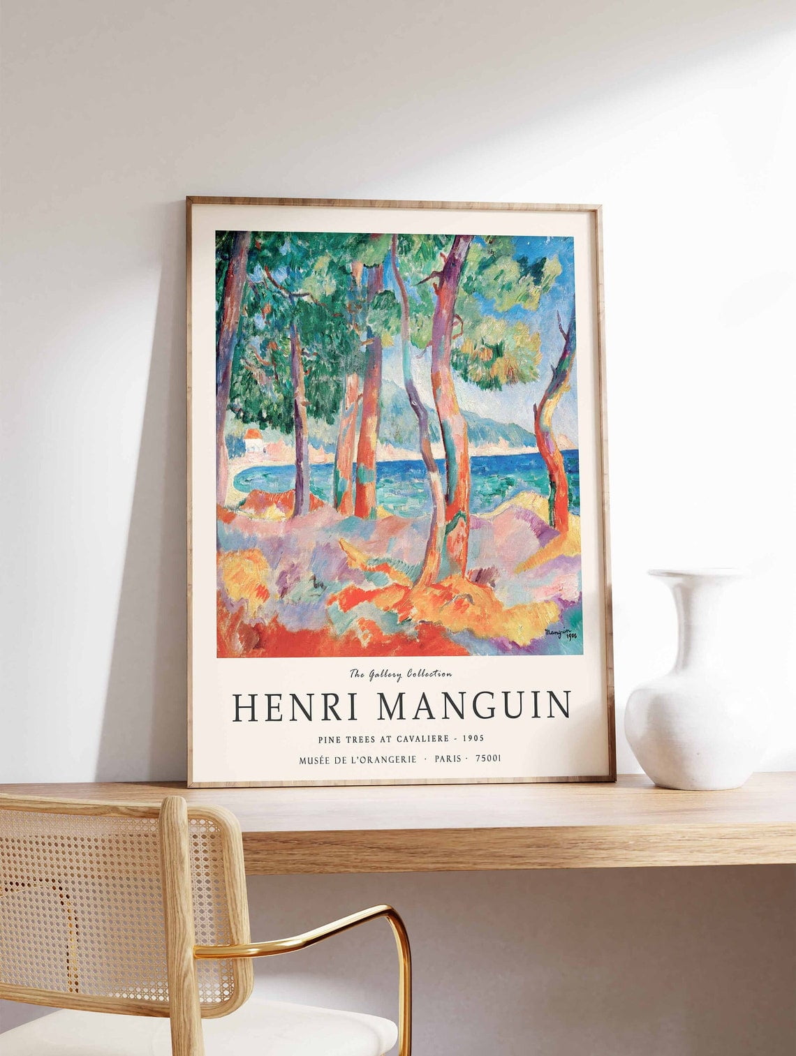 Kna Prints - 1 Pc Poster Henri Manguin Art Print, Pine Trees At ...