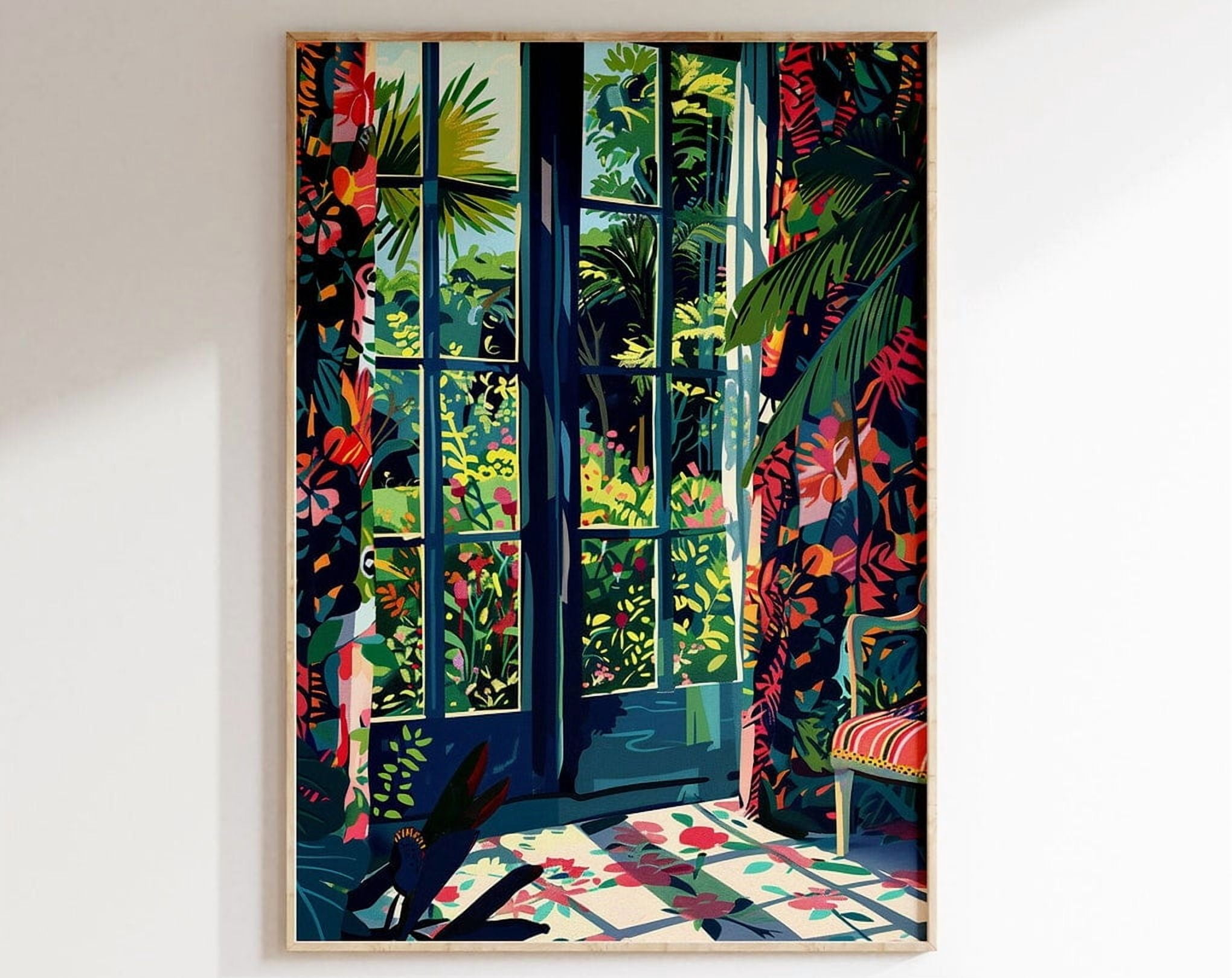 Kna Prints - 1 Pc Poster Henri Matisse Inspired , Henri Matisse Print ...