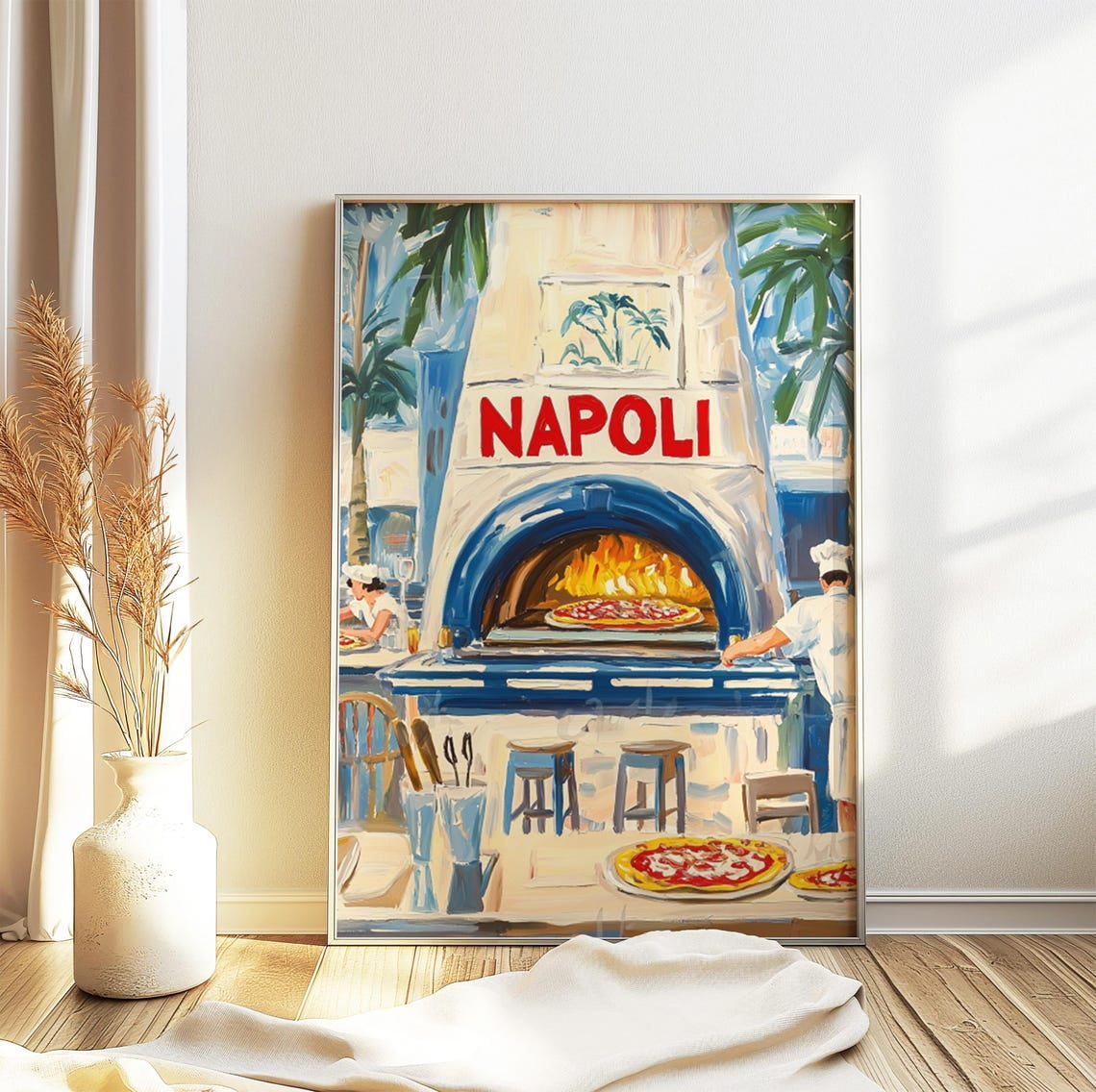 Kna Prints - 1 Pc Poster Henri Matisse Inspired , Pizza Print, Pizza ...