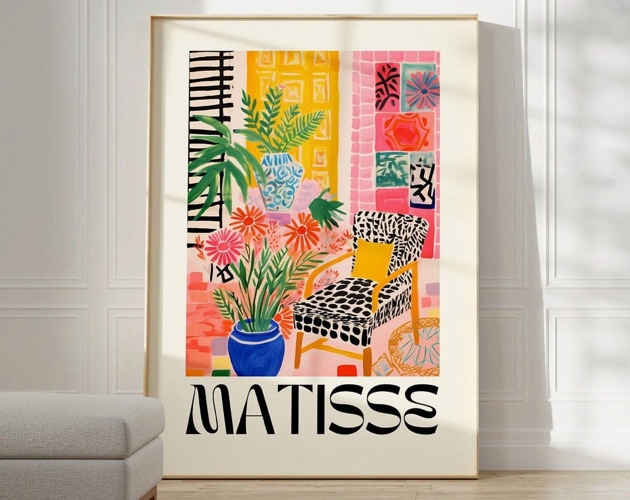 Kna Prints - 1 Pc Poster Henri Matisse Print Colorful Wall Art ...