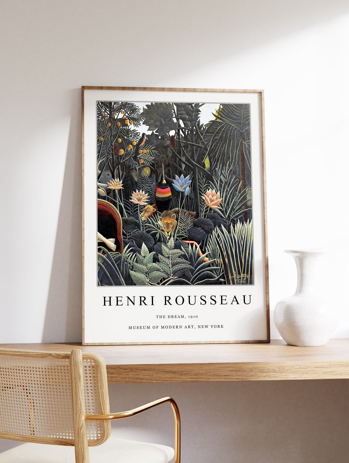 Kna Prints - 1 Pc Poster Henri Rousseau , The Dream, Henri Rousseau ...