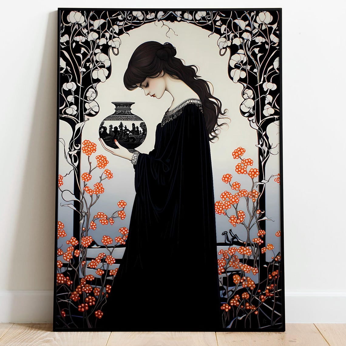 Kna Prints - 1 Pc Poster Hestia Premium, Greek Goddess Of The Hearth ...