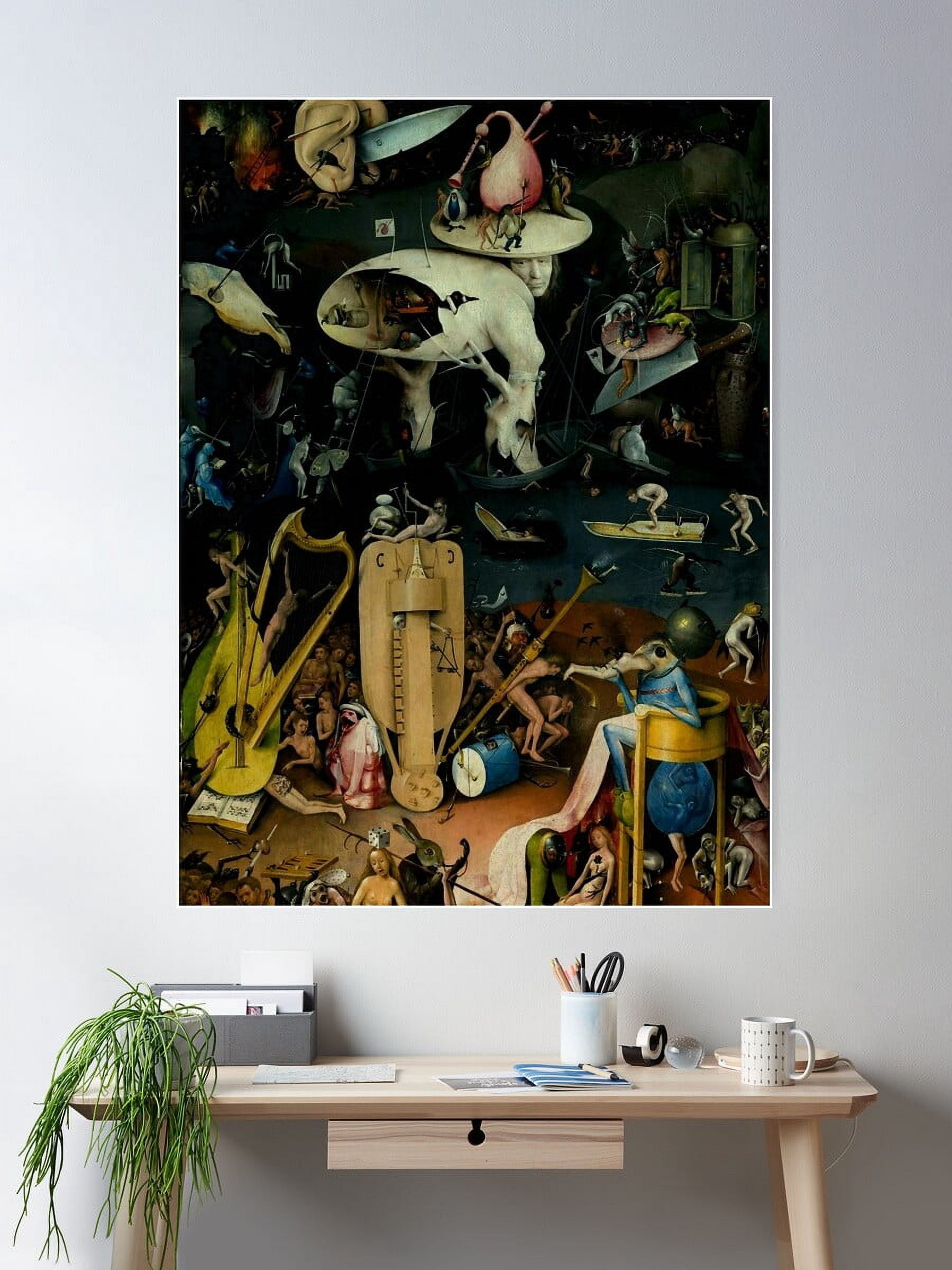 Kna Prints - 1 Pc Poster Hieronymus Bosch The Garden Of Earthly ...