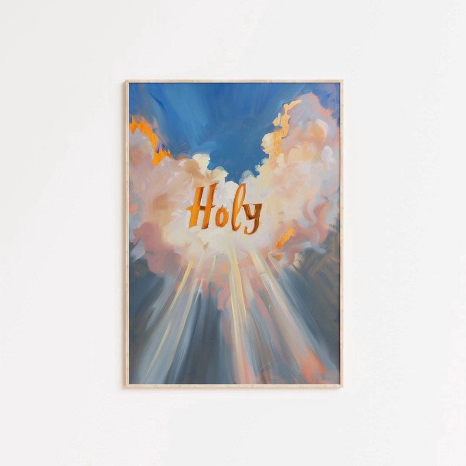 Kna Prints - 1 Pc Poster Holy Modern Christian Art Downloadable Prints ...