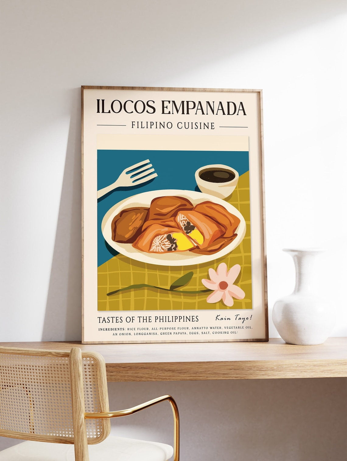 Kna Prints - 1 Pc Poster Ilocos Empanada Filipino Food , Filipino Food ...