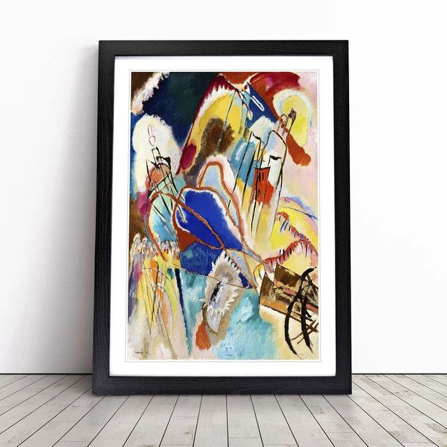 Kna Prints - 1 Pc Poster Improvisation No.30 By Wassily Kandinsky Wall ...