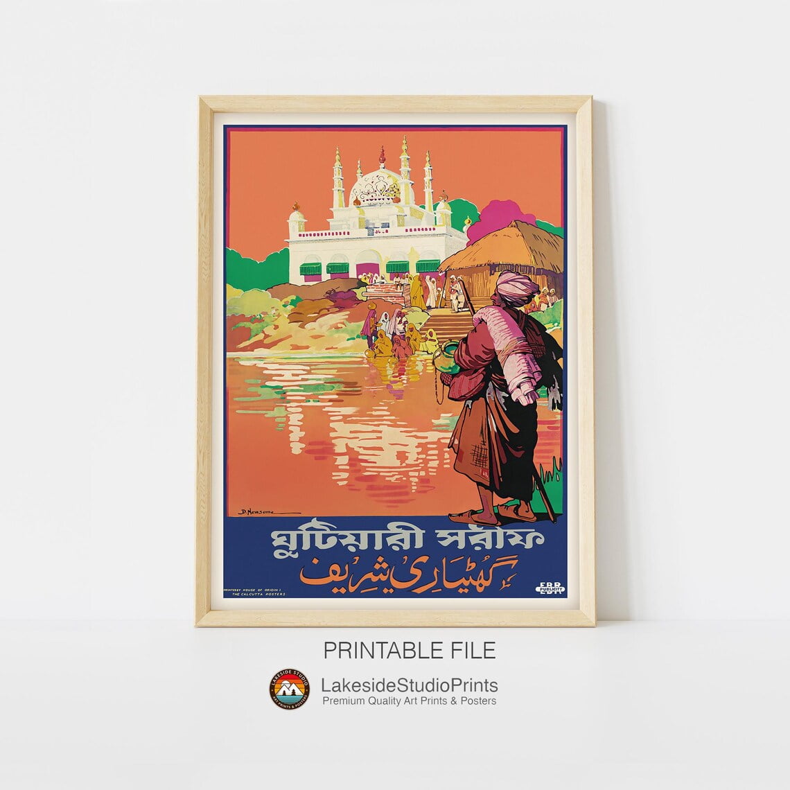 Kna Prints - 1 Pc Poster India Vintage Travel, UNFRAMED-12x18 - Walmart.com