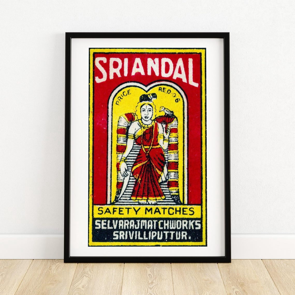 Kna Prints - 1 Pc Poster Indian Goddess Matchbox Print Aesthetic Wall ...
