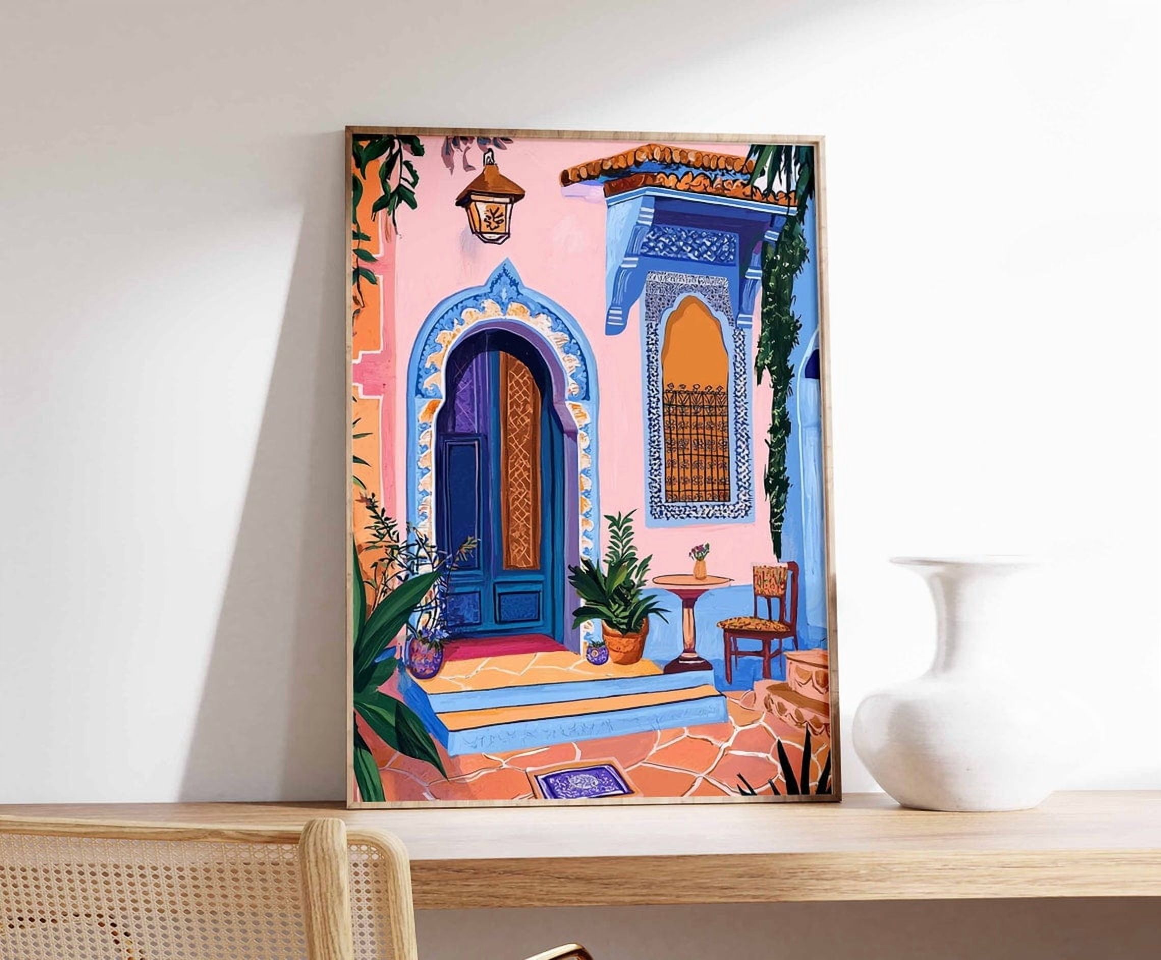 Kna Prints - 1 Pc Poster Islamic , Middle Eastern Decor, Botanical ...