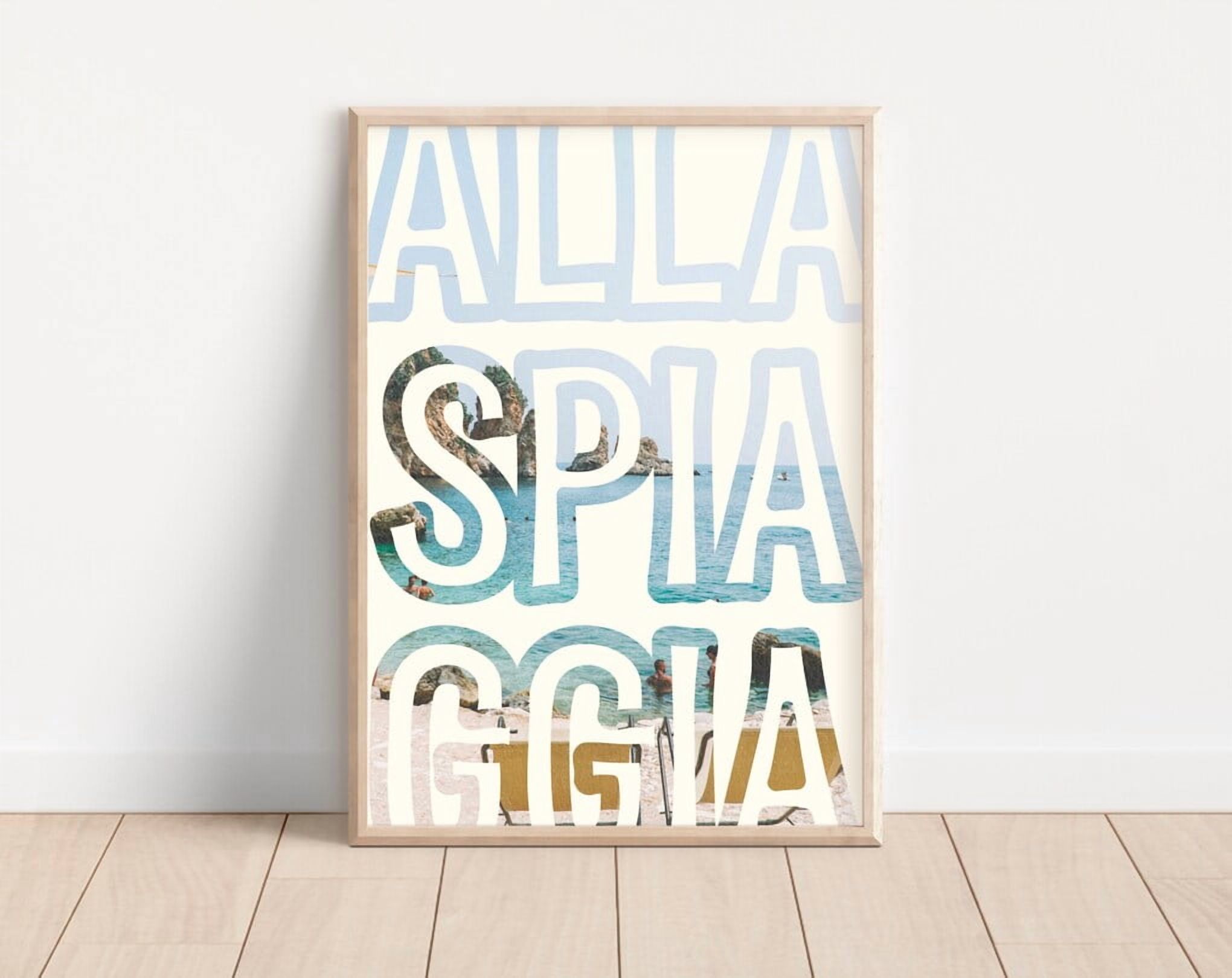 Kna Prints - 1 Pc Poster Italian Summer Print Tomato Girl Summer Italy ...