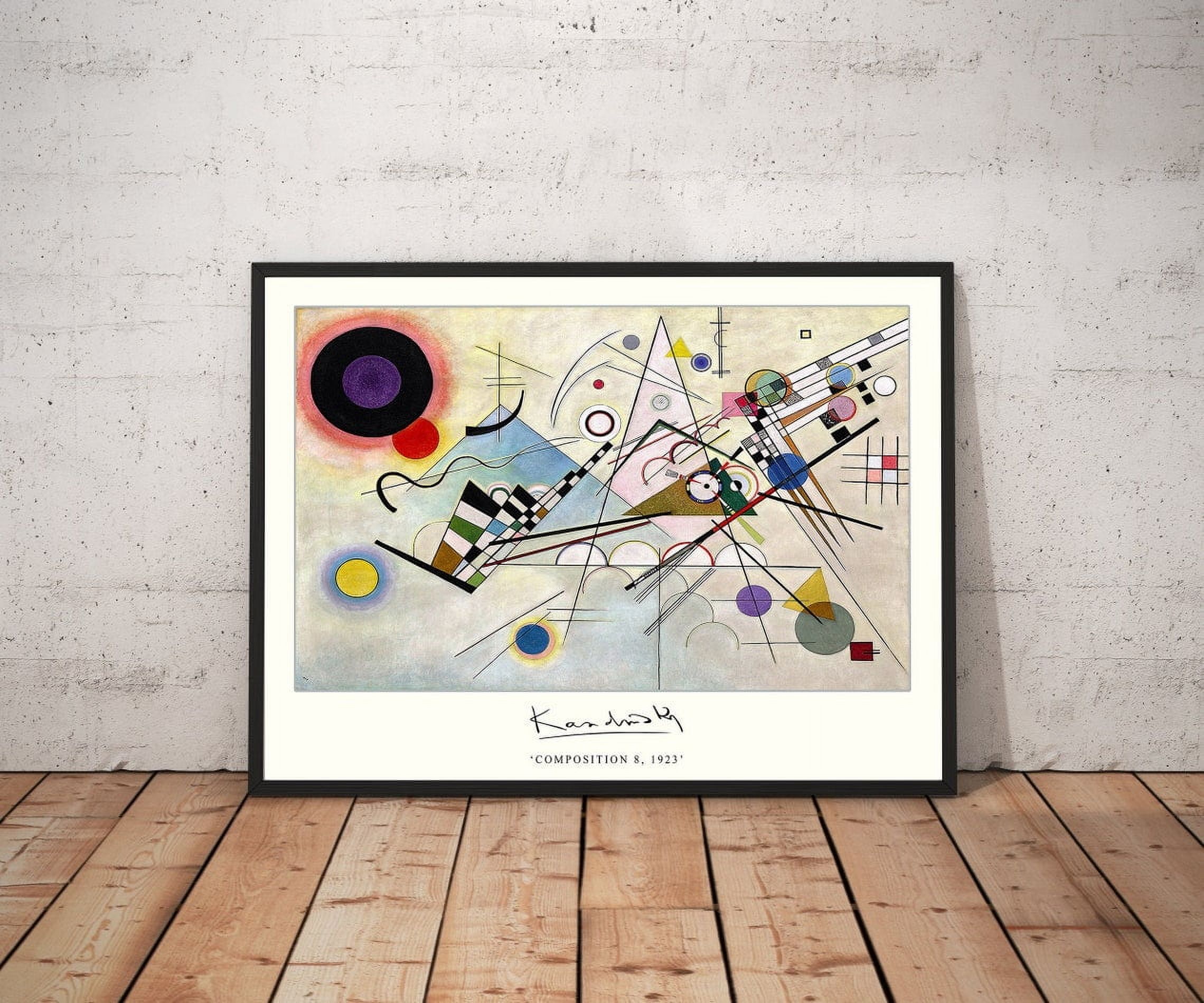 Kna Prints - 1 Pc Poster Kandinsky , Kandinsky Exhibition Print ...
