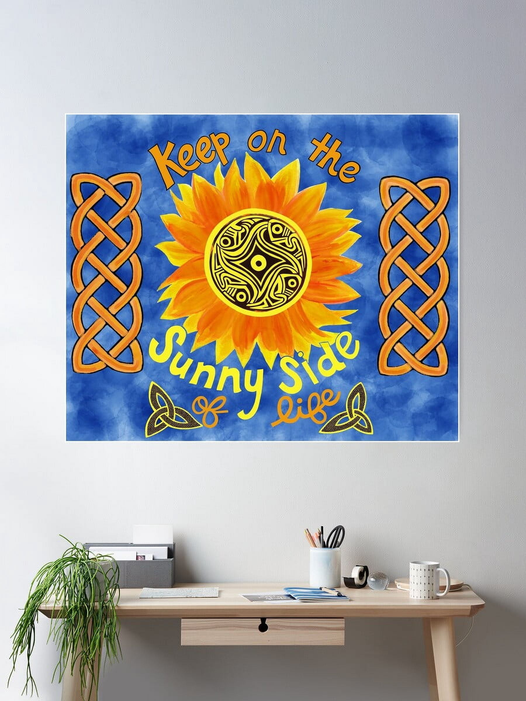 Kna Prints - 1 Pc Poster Keep On The Sny Side, UNFRAMED-12x18 - Walmart.com