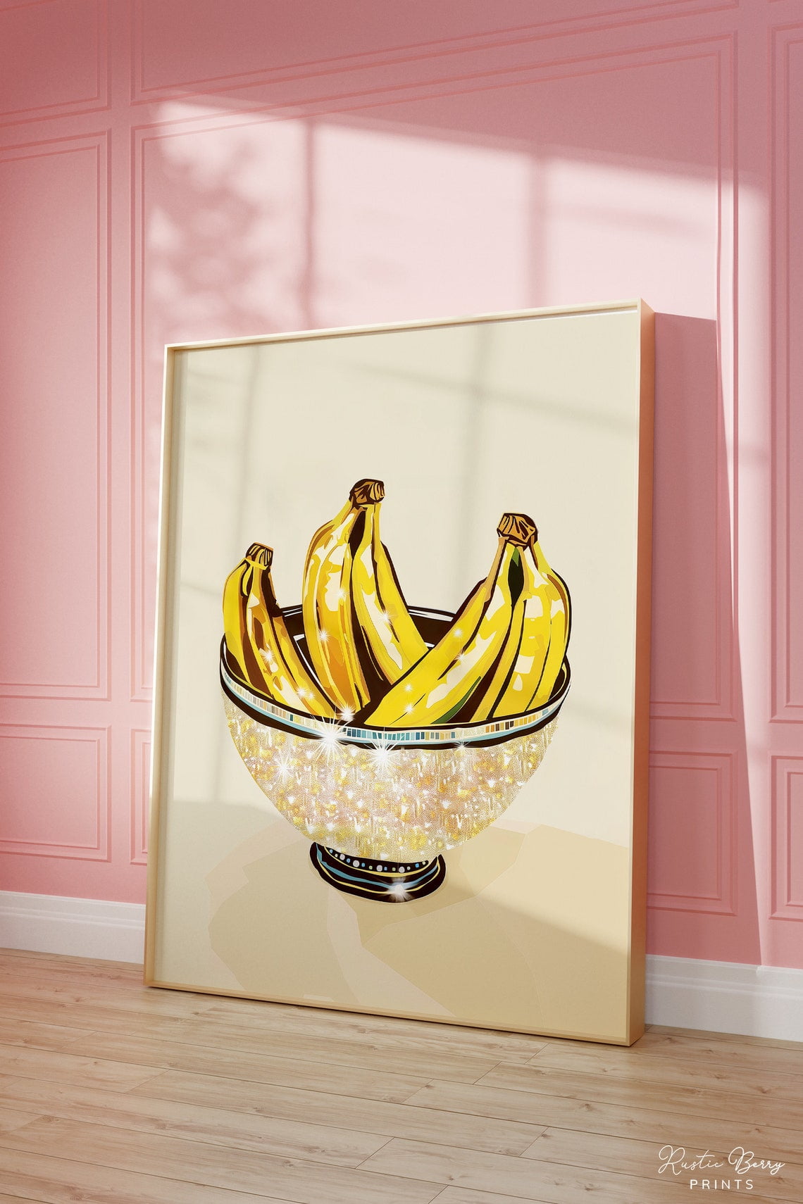 Kna Prints - 1 Pc Poster Kitchen Decor Bananas Art Print Wall Art ...