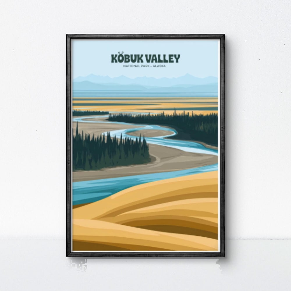 Kna Prints - 1 Pc Poster Kobuk Valley National Park Poster Alaska Wall ...