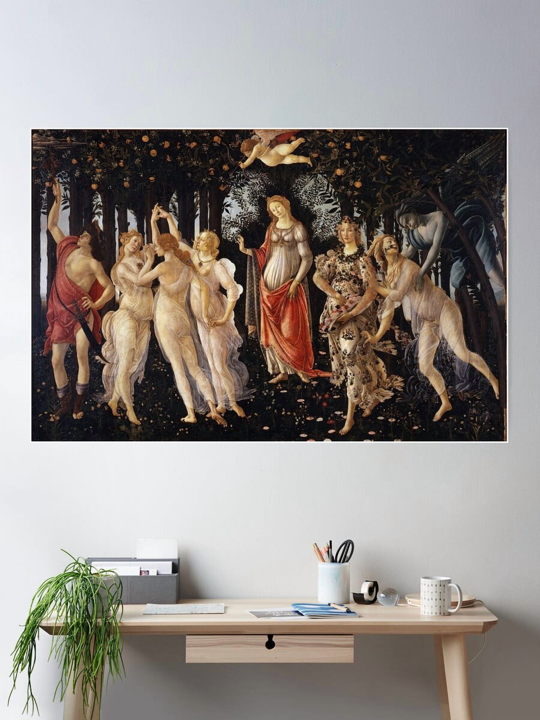 Kna Prints - 1 Pc Poster La Primavera Allegory Of Spring Sandro ...