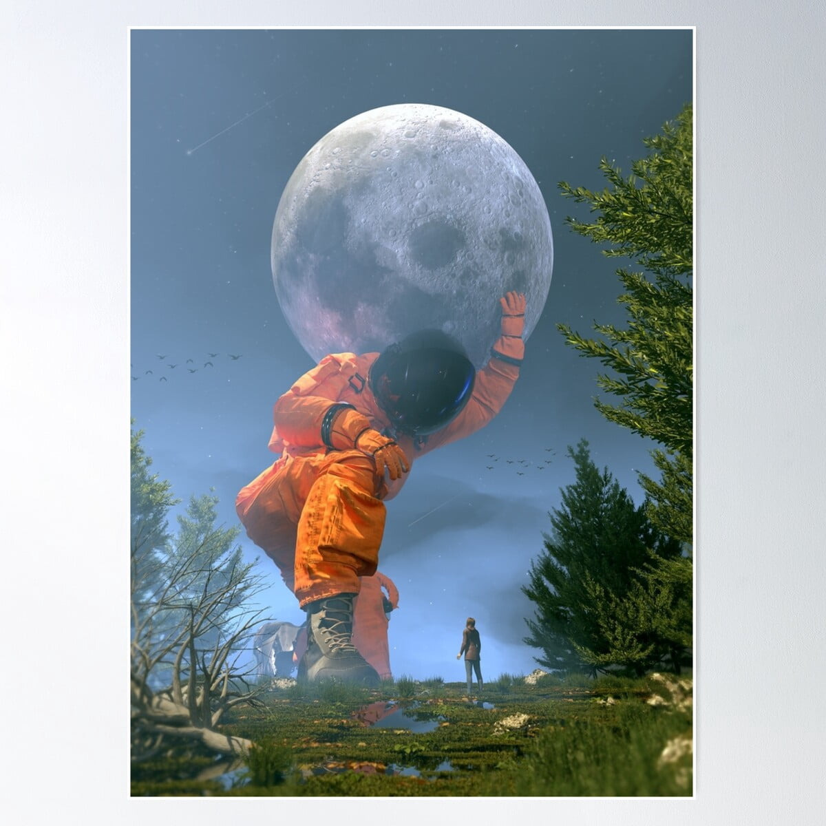 Kna Prints - 1 Pc Poster Lar Dreams, UNFRAMED-24x36 - Walmart.com