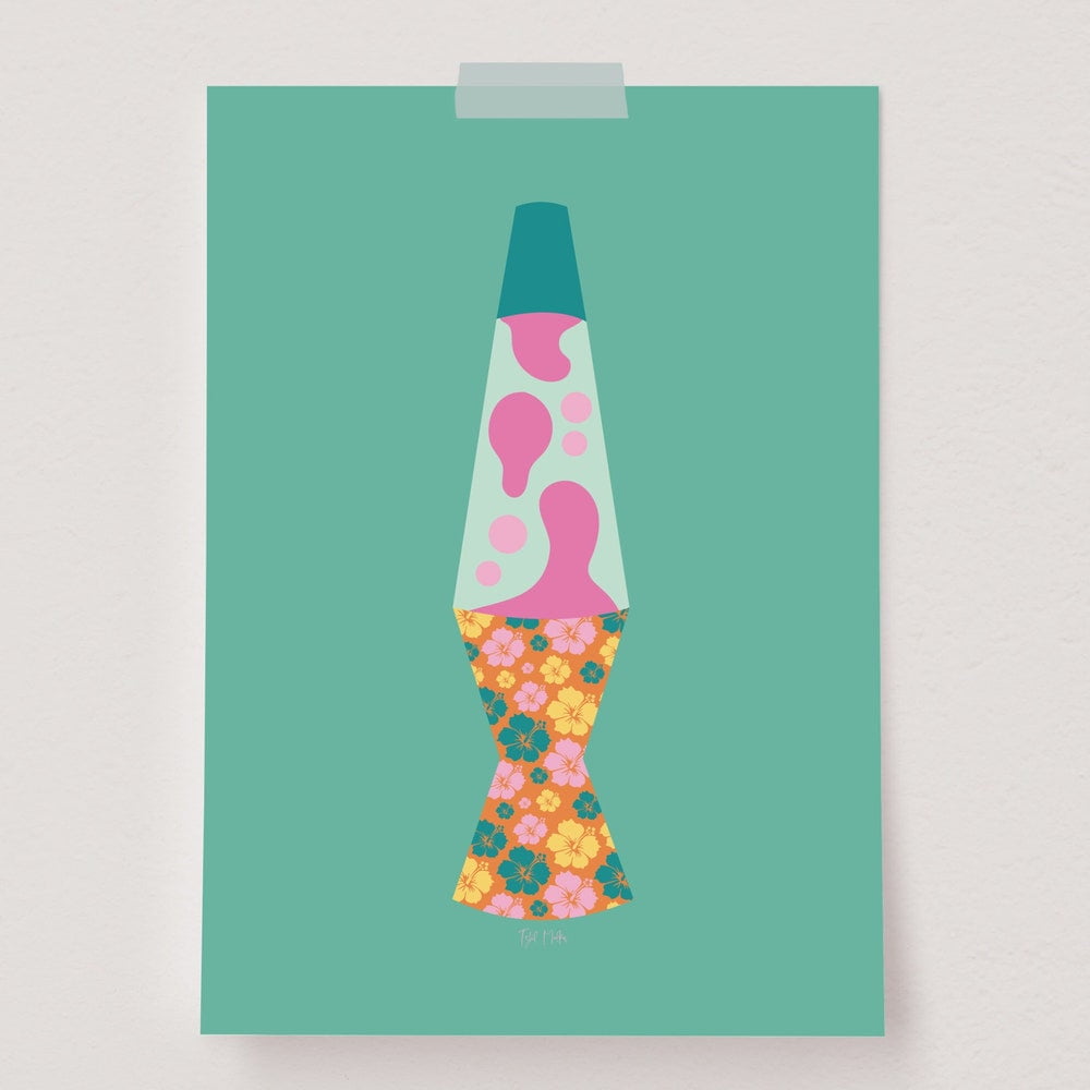 Kna Prints - 1 Pc Poster Lava Lamp , 90S Poster, Preppy Wall Art, 90S ...