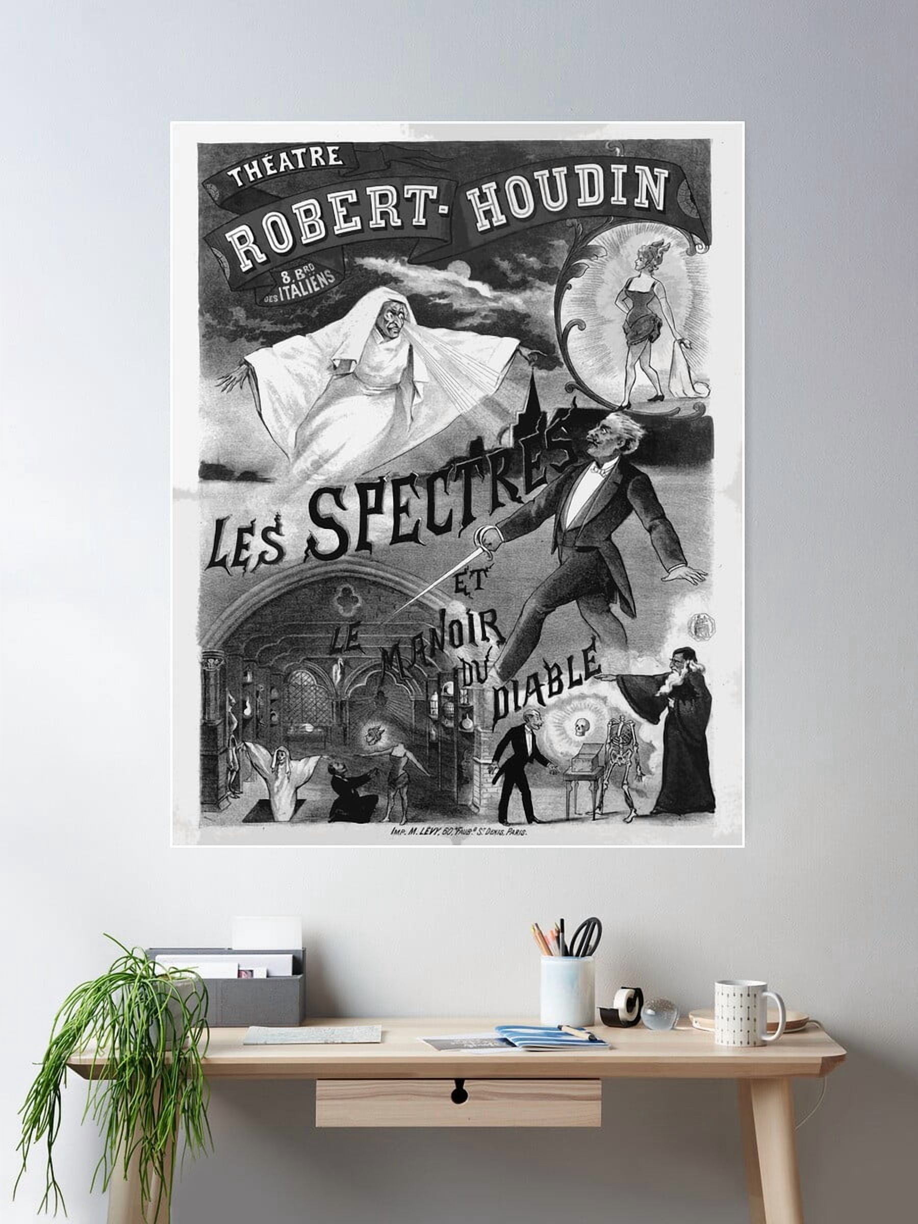 Kna Prints - 1 Pc Poster Le Manoir Du Diable | The First Horror Movie ...
