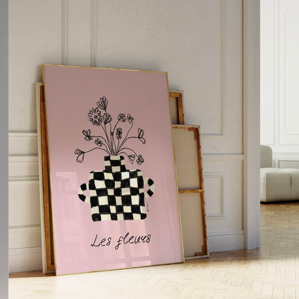 Kna Prints - 1 Pc Poster Les Fleurs Wall Art, Botanical Poster, Flowers ...