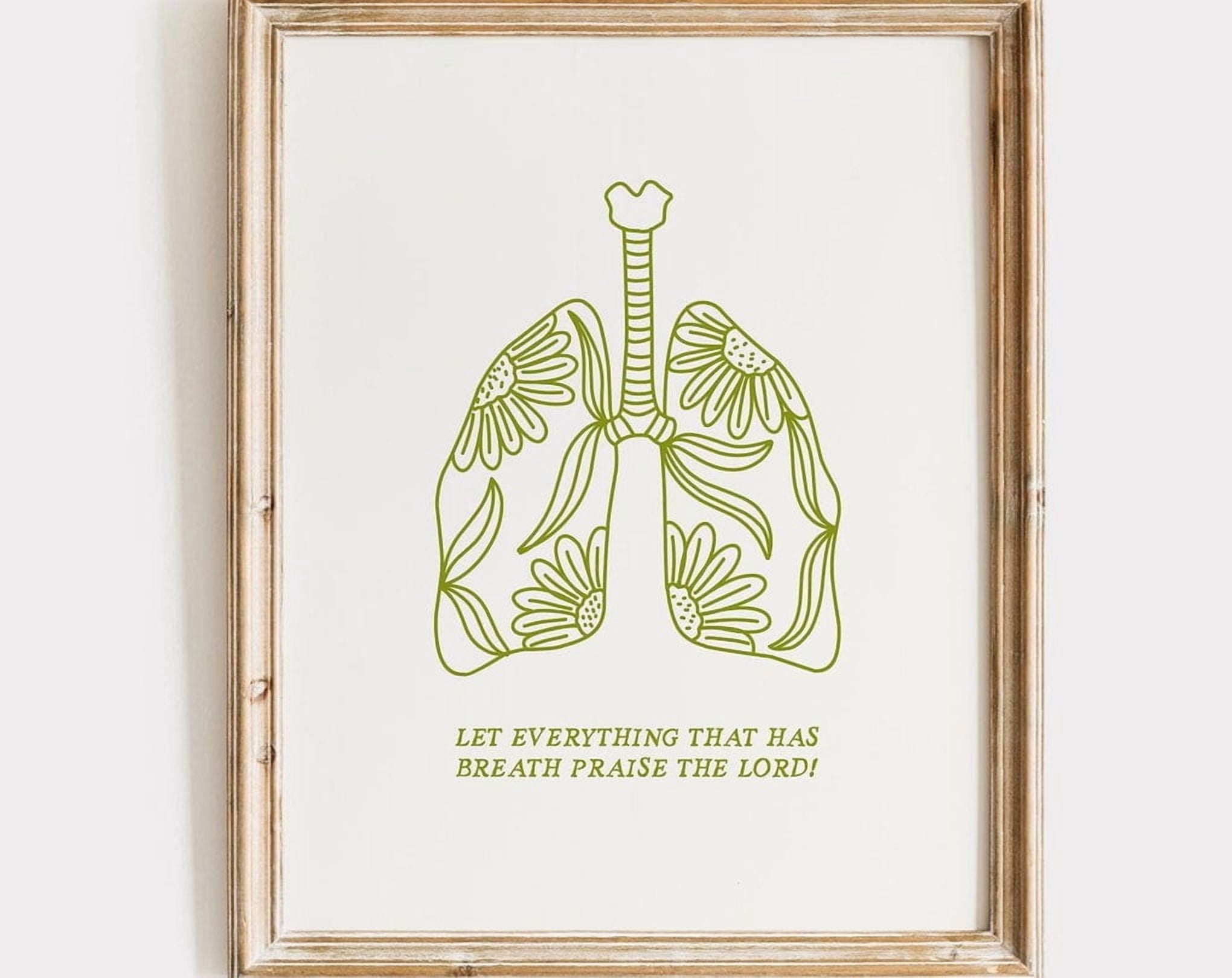 Kna Prints - 1 Pc Poster Let Everything That Has Breath Praise The Lord ...