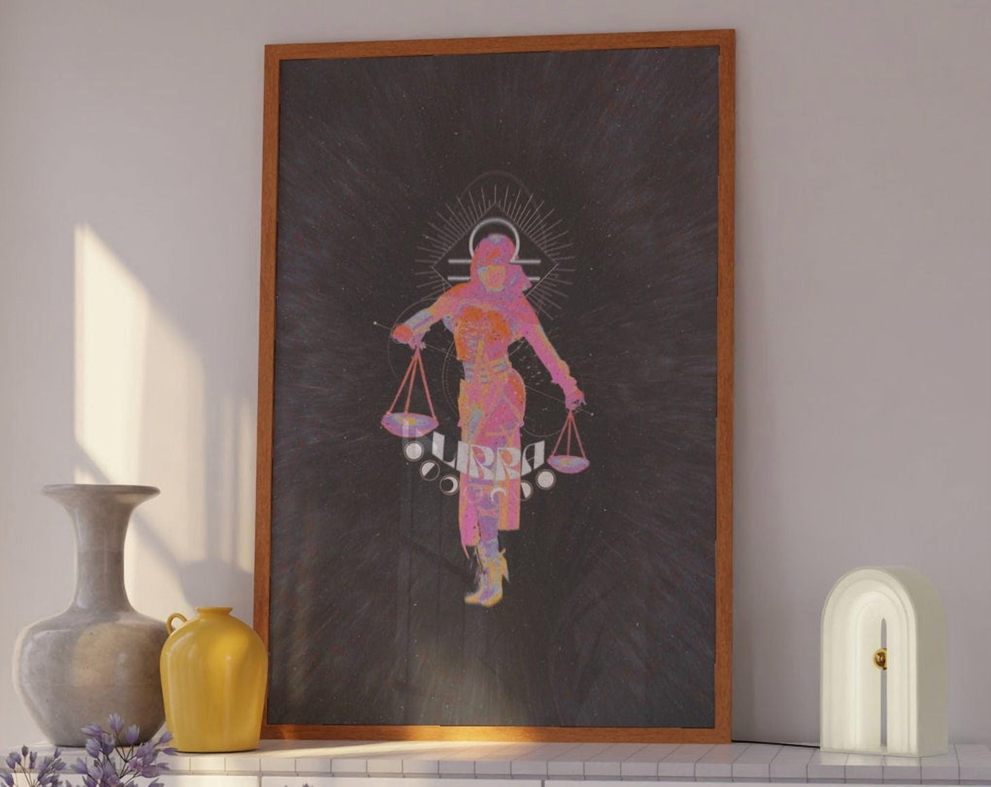 Kna Prints - 1 Pc Poster Libra Gift, Gift For Libra, Libra Art Print ...