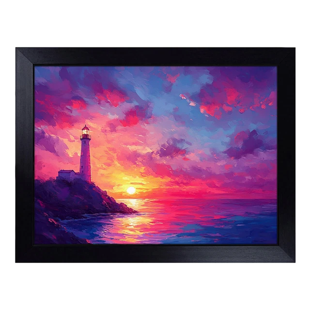 Kna Prints - 1 Pc Poster Lighthouse Design, UNFRAMED-8x12 - Walmart.com