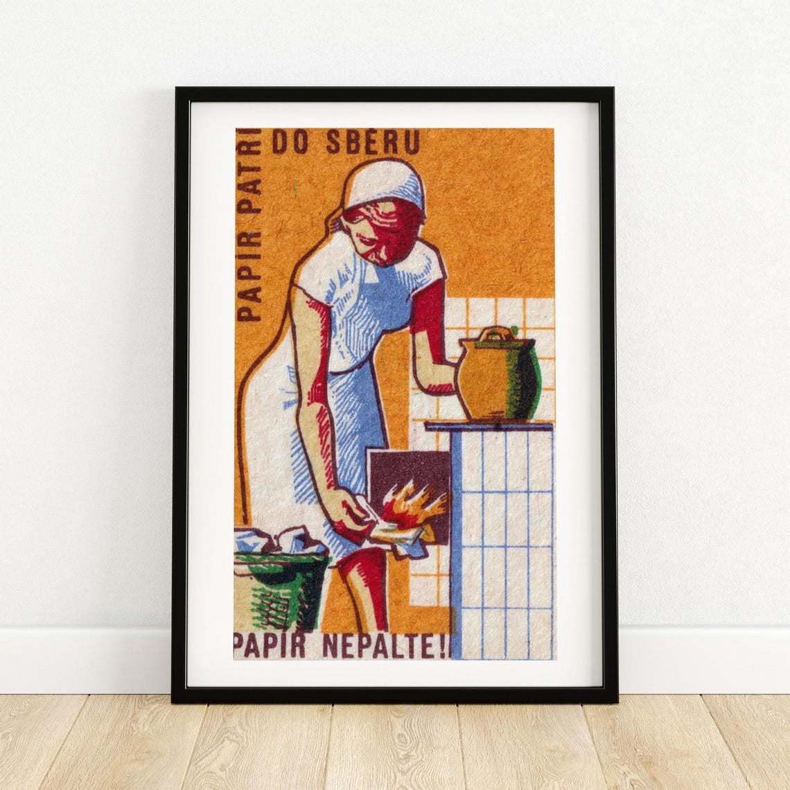 Kna Prints - 1 Pc Poster Lighting Stove Matchbox Print Aesthetic Wall ...