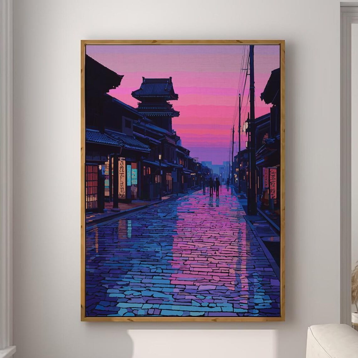 Kna Prints - 1 Pc Poster Little Edo Koedo Kawagoe Japan Historical ...