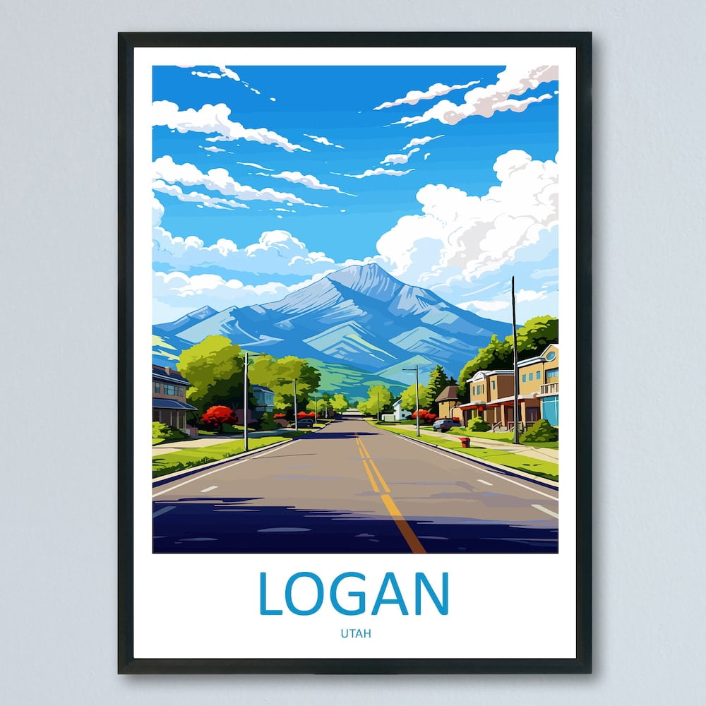 Kna Prints - 1 Pc Poster Logan Travel Wall Art Logan Wall Hanging Home ...