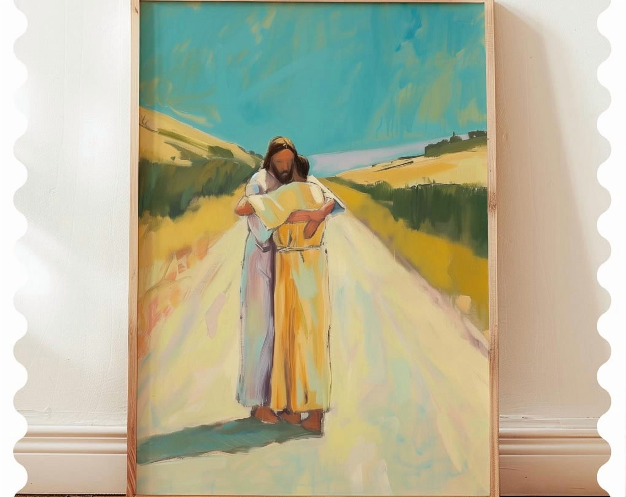 Kna Prints - 1 Pc Poster Love Of Jesus Printchristian Wall Art, Faith ...