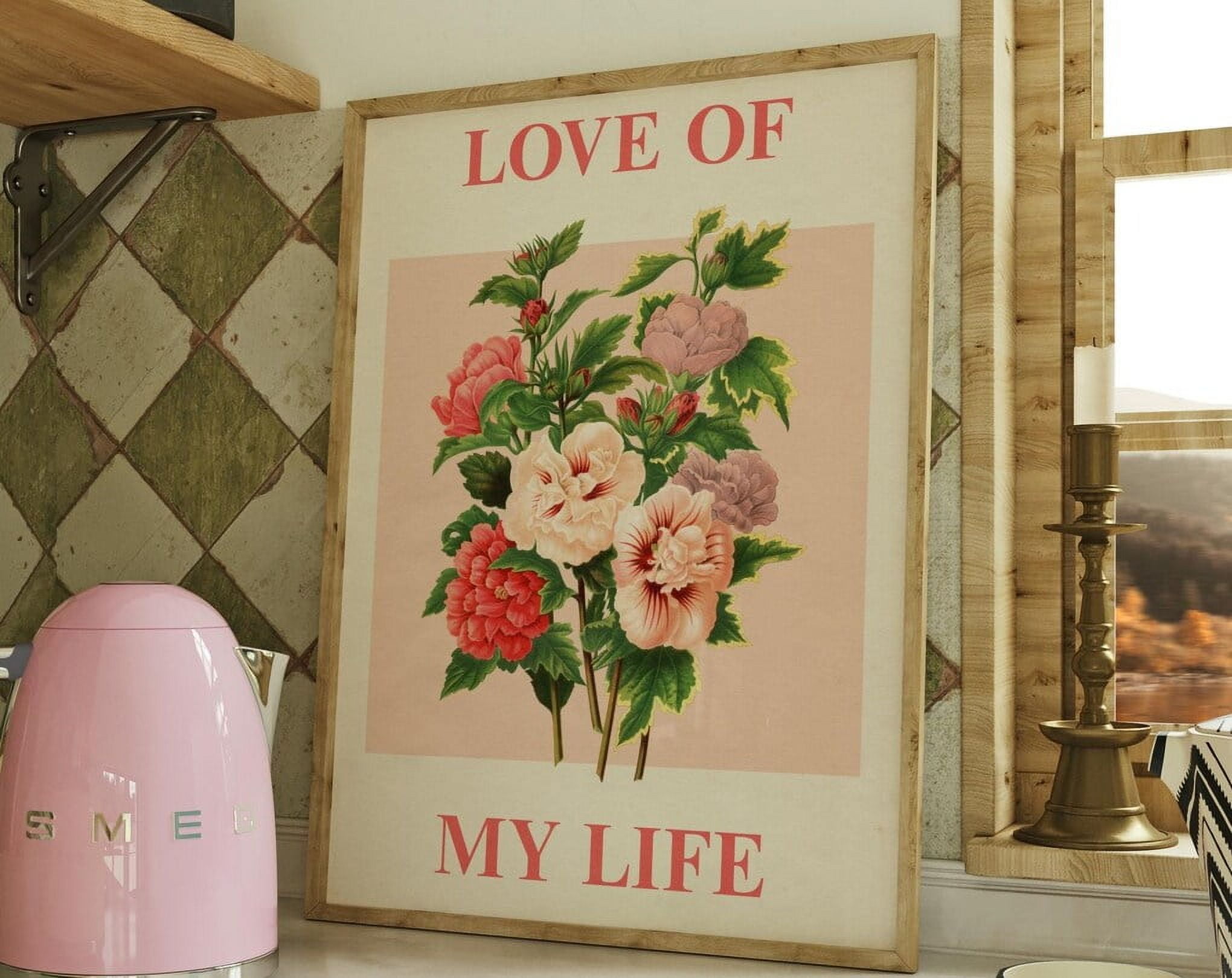 Kna Prints - 1 Pc Poster Love Of My Life Digital Print Music Wall Art ...